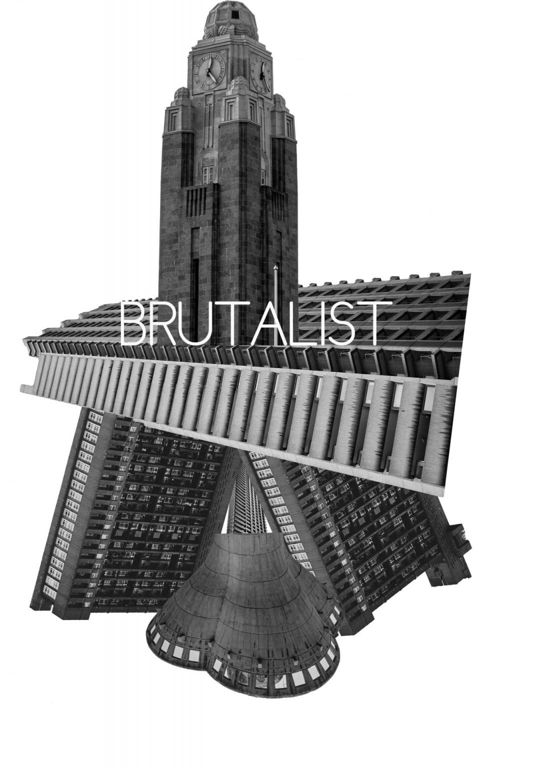 BRUTALIST PHOTOMONTAGE – Graphic Design @ Farringtons