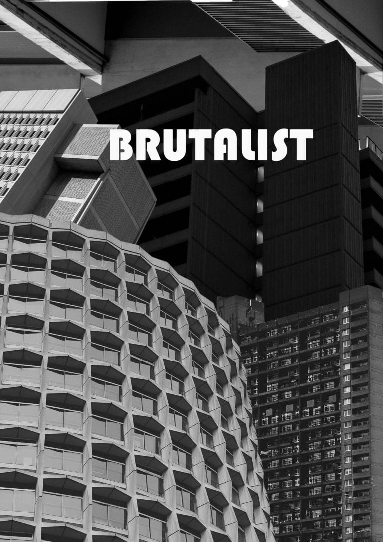 BRUTALIST PHOTOMONTAGE – Graphic Design @ Farringtons