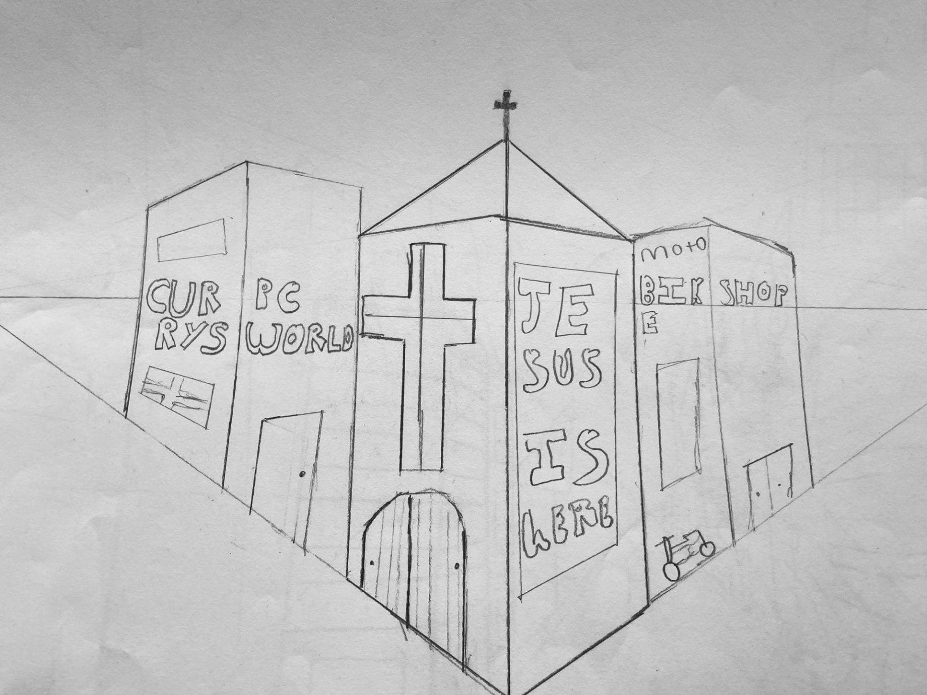 Perspective Drawing – Graphic Design @ Farringtons